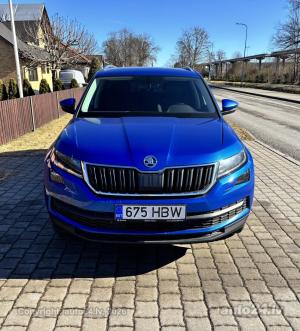 Blue Skoda Kodiaq 2020 in Paide, with an engine capacity of 2.00 L and mileage of 192 thousand km for 25000 €, photo  on AUTOMOTO.COM.LV