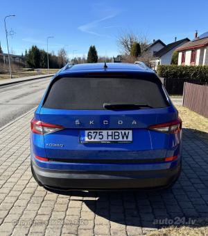 Blue Skoda Kodiaq 2020 in Paide, with an engine capacity of 2.00 L and mileage of 192 thousand km for 25000 €, photo 4 on AUTOMOTO.COM.LV