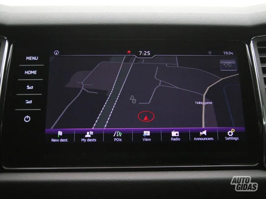 Синий Шкода Kodiaq 2020 в Вильнюс, объемом двигателя 2.00 л и пробегом 112 тыс. км за 23799 €, фото 25 на AUTOMOTO.COM.LV