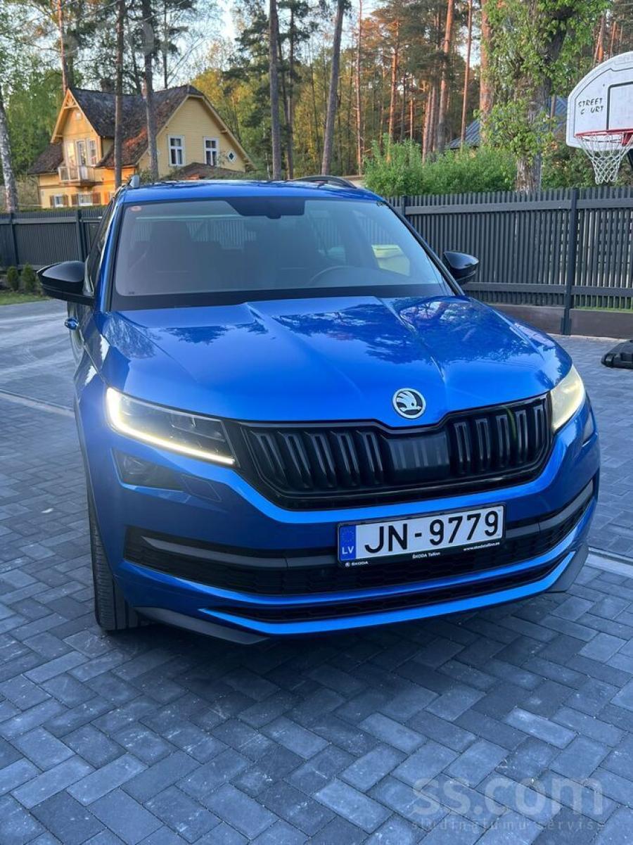 Zils Skoda Kodiaq 2020 Jūrmala, ar dzinēja tilpumu 2.00 L un nobraukumu 135 tūkst. km par 22655 €, foto 3 vietnē AUTOMOTO.COM.LV