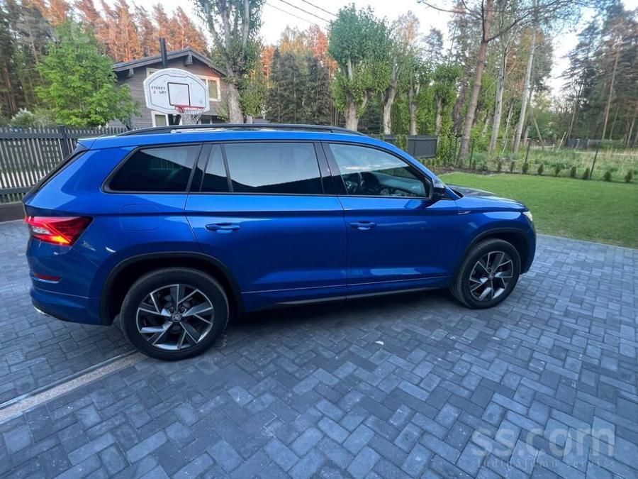 Zils Skoda Kodiaq 2020 Jūrmala, ar dzinēja tilpumu 2.00 L un nobraukumu 135 tūkst. km par 22655 €, foto 5 vietnē AUTOMOTO.COM.LV