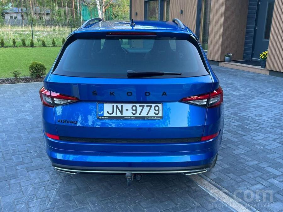 Zils Skoda Kodiaq 2020 Jūrmala, ar dzinēja tilpumu 2.00 L un nobraukumu 135 tūkst. km par 22655 €, foto 6 vietnē AUTOMOTO.COM.LV
