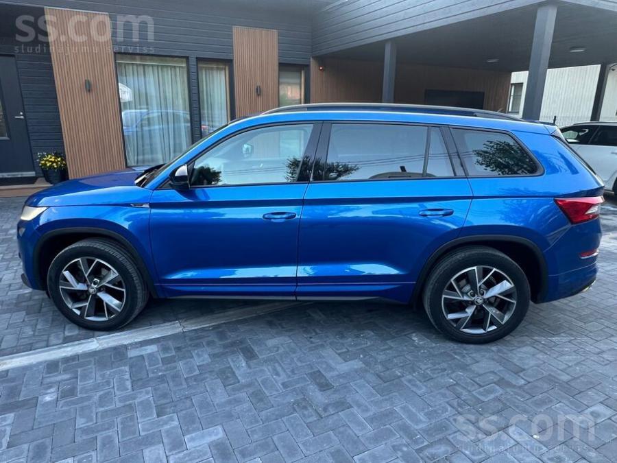 Zils Skoda Kodiaq 2020 Jūrmala, ar dzinēja tilpumu 2.00 L un nobraukumu 135 tūkst. km par 22655 €, foto 8 vietnē AUTOMOTO.COM.LV