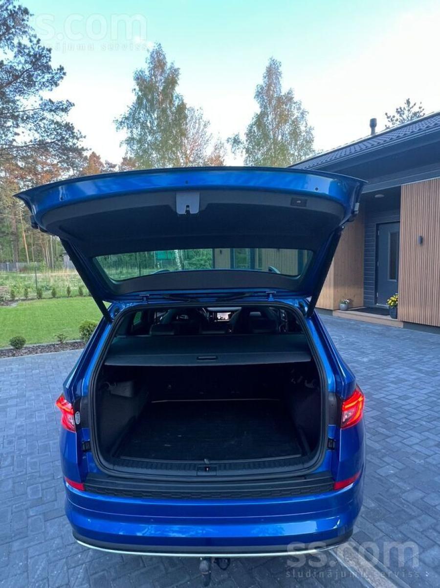Zils Skoda Kodiaq 2020 Jūrmala, ar dzinēja tilpumu 2.00 L un nobraukumu 135 tūkst. km par 22655 €, foto 12 vietnē AUTOMOTO.COM.LV