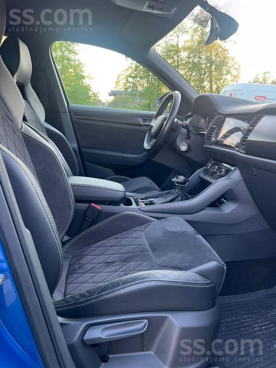 Zils Skoda Kodiaq 2020 Jūrmala, ar dzinēja tilpumu 2.00 L un nobraukumu 135 tūkst. km par 22655 €, foto 18 vietnē AUTOMOTO.COM.LV