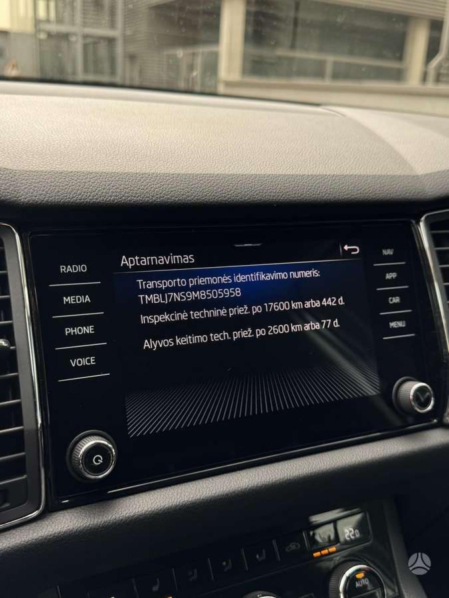 Zils Skoda Kodiaq 2020 Viļņa, ar dzinēja tilpumu 2.00 L un nobraukumu 99 tūkst. km par 21500 €, foto 29 vietnē AUTOMOTO.COM.LV