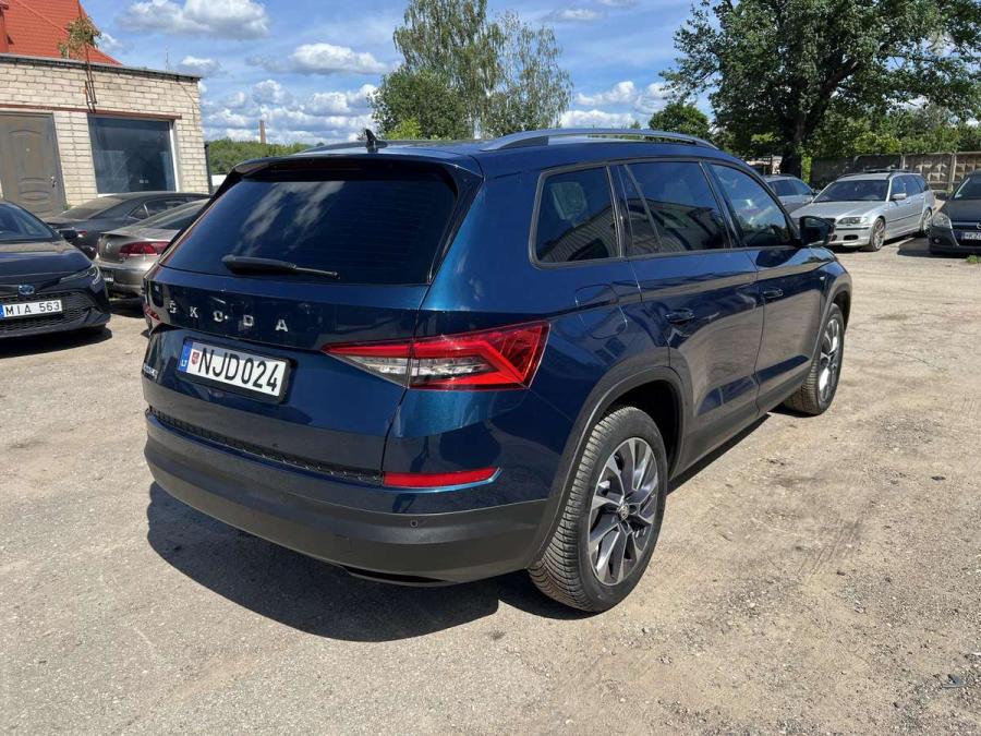 Синий Шкода Kodiaq 2020 в Каунас, объемом двигателя 1.97 л и пробегом 360 тыс. км за 8900 €, фото 4 на AUTOMOTO.COM.LV
