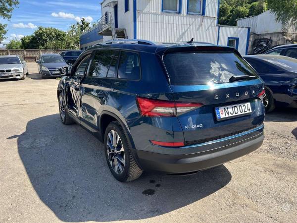 Blue Skoda Kodiaq 2020 in Kaunas, with an engine capacity of 1.97 L and mileage of 360 thousand km for 8900 €, photo 4 on AUTOMOTO.COM.LV