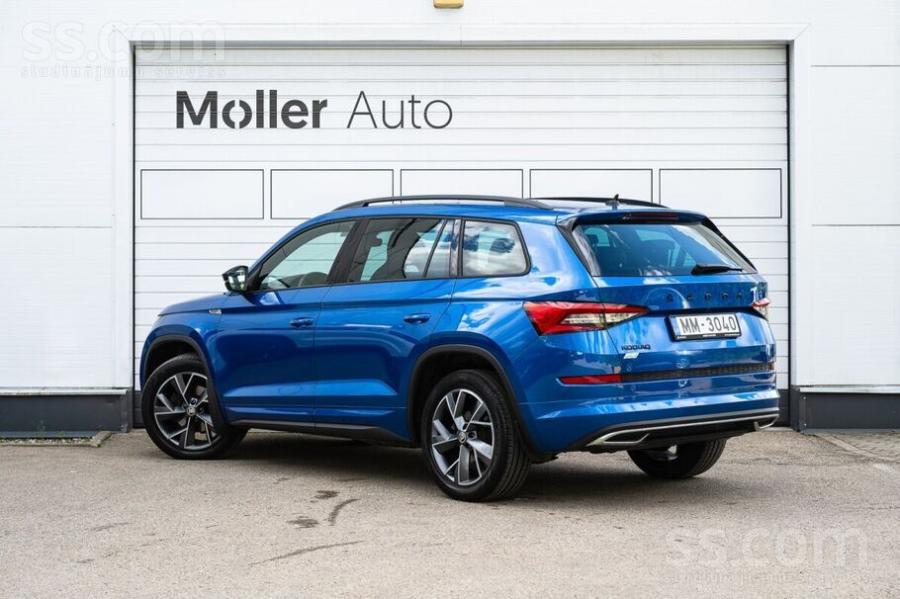 Zils Skoda Kodiaq 2020 Rīga, ar dzinēja tilpumu 1.50 L un nobraukumu 70 tūkst. km par 25950 €, foto 4 vietnē AUTOMOTO.COM.LV