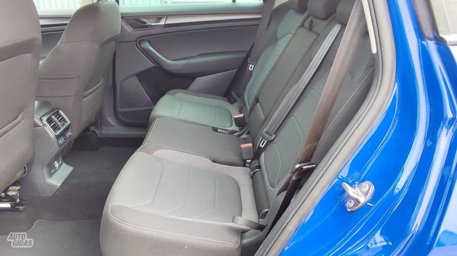Blue Skoda Kodiaq 2020 in Ramuciai, with an engine capacity of 1.50 L and mileage of 92 thousand km for 17950 €, photo 20 on AUTOMOTO.COM.LV