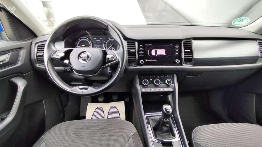 Синий Шкода Kodiaq 2020 в Каунас, объемом двигателя 1.50 л и пробегом 92 тыс. км за 17950 €, фото 13 на AUTOMOTO.COM.LV