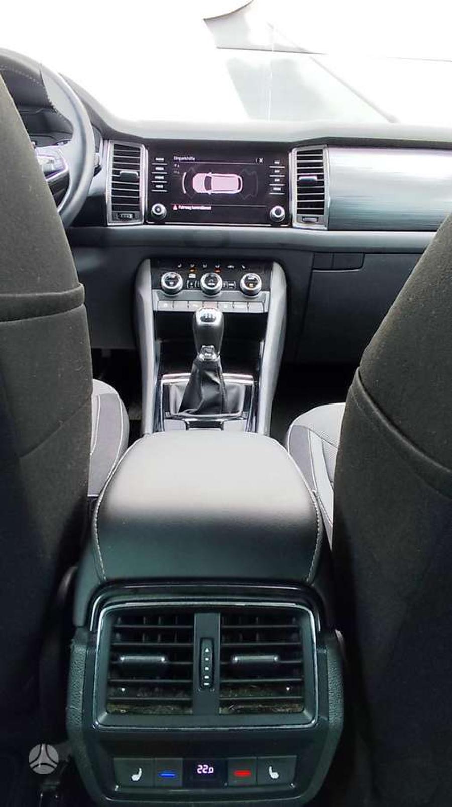 Синий Шкода Kodiaq 2020 в Каунас, объемом двигателя 1.50 л и пробегом 92 тыс. км за 17950 €, фото 16 на AUTOMOTO.COM.LV