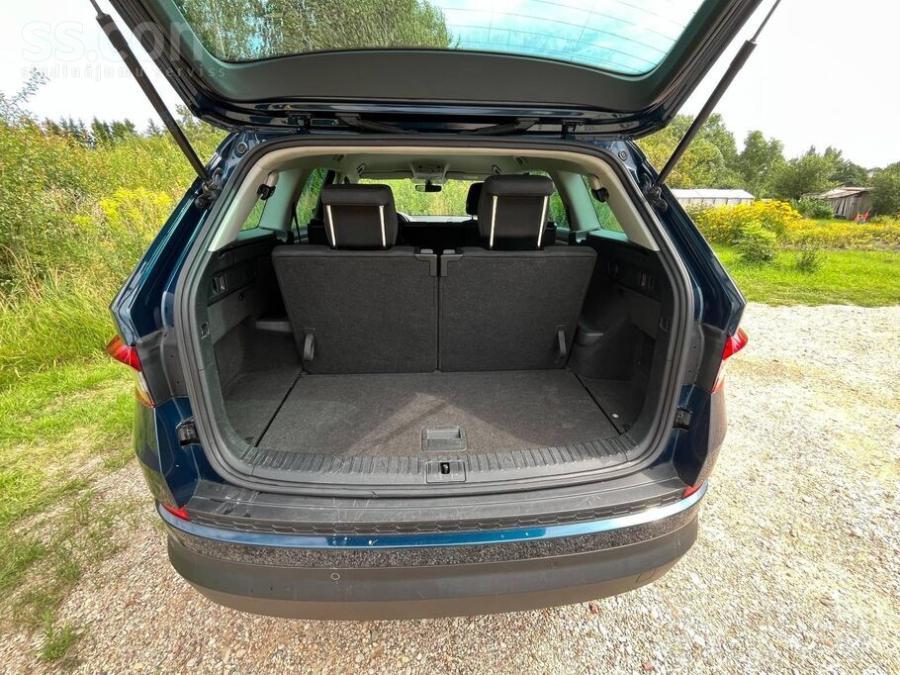 Zils Skoda Kodiaq 2020 Liepāja, ar dzinēja tilpumu 1.50 L un nobraukumu 120 tūkst. km par 21500 €, foto 10 vietnē AUTOMOTO.COM.LV