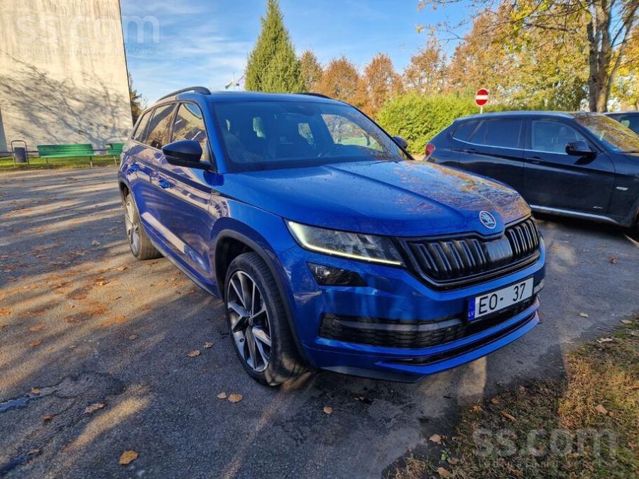 Zils Skoda Kodiaq 2020 Rīga, ar dzinēja tilpumu 2.00 L un nobraukumu 260 tūkst. km par 19700 €, foto 3 vietnē AUTOMOTO.COM.LV