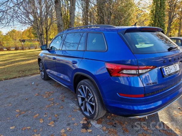 Zils Skoda Kodiaq 2020 Rīga, ar dzinēja tilpumu 2.00 L un nobraukumu 260 tūkst. km par 19700 €, foto 4 vietnē AUTOMOTO.COM.LV