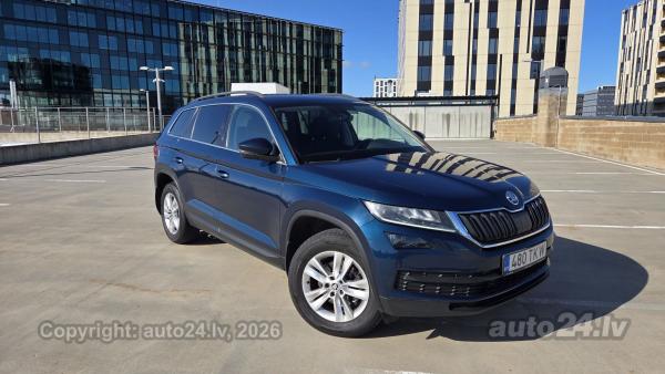 Skoda Kodiaq 2020 in Tallinn on AUTOMOTO.COM.LV Blue Skoda Kodiaq 2020 in Tallinn, with an engine capacity of 2.00 L and mileage of 215 thousand km for 21900 €, photo 1 on AUTOMOTO.COM.LV