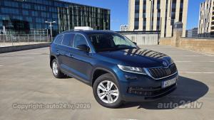 Blue Skoda Kodiaq 2020 in Tallinn, with an engine capacity of 2.00 L and mileage of 215 thousand km for 21900 €, photo 1 on AUTOMOTO.COM.LV