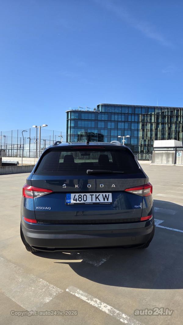 Skoda Kodiaq 2020 in Tallinn on AUTOMOTO.COM.LV Blue Skoda Kodiaq 2020 in Tallinn, with an engine capacity of 2.00 L and mileage of 215 thousand km for 21900 €, photo 7 on AUTOMOTO.COM.LV