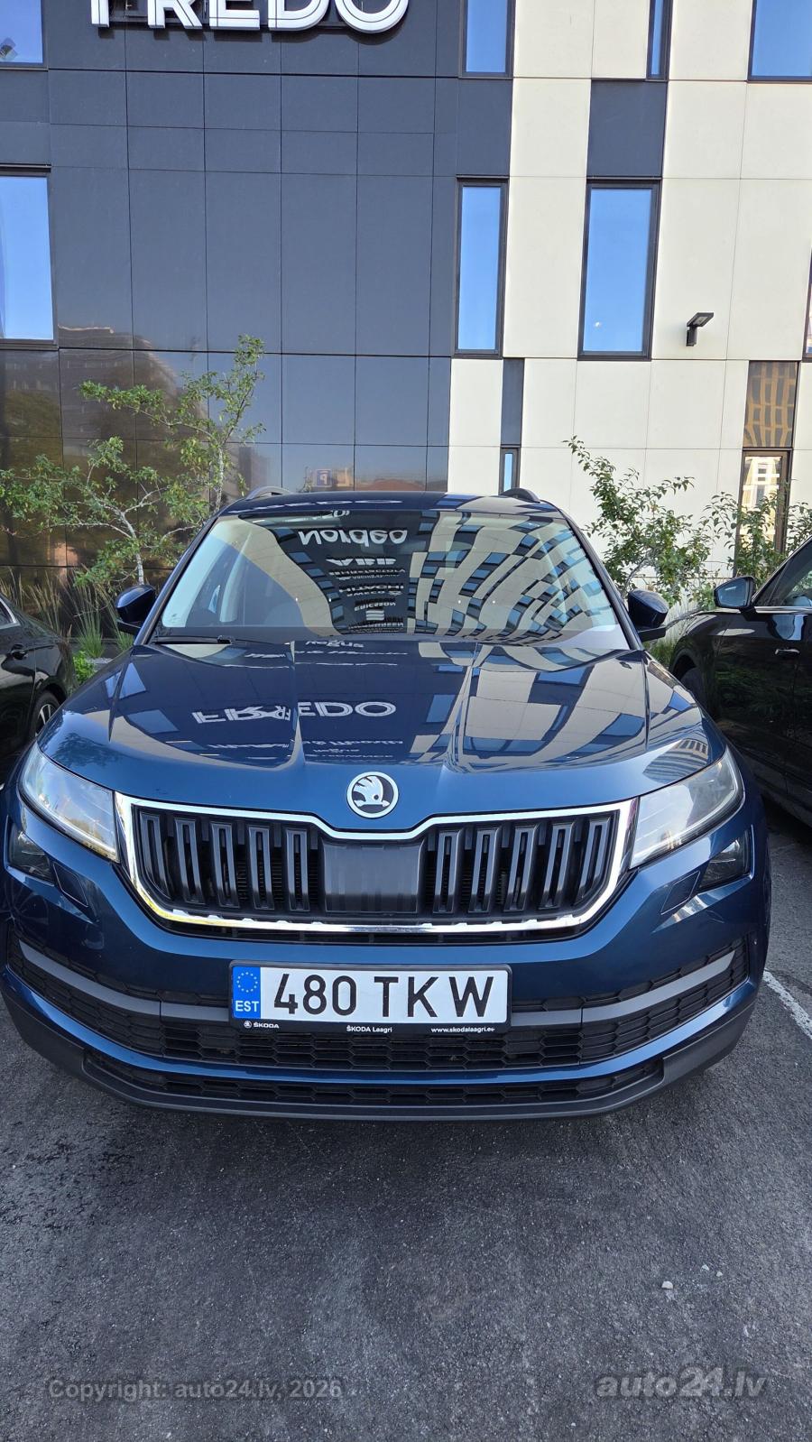 Синий Шкода Kodiaq 2020 в Таллин, объемом двигателя 2.00 л и пробегом 215 тыс. км за 21900 €, фото 13 на AUTOMOTO.COM.LV