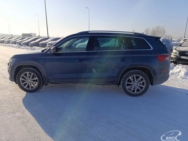 Blue Skoda Kodiaq 2021 in Avizieniai, with an engine capacity of 1.50 L and mileage of 125 thousand km for 22900 €, photo 2 on AUTOMOTO.COM.LV