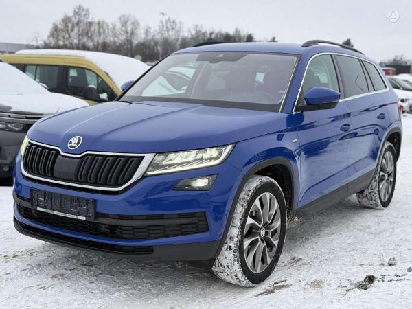 Zils Skoda Kodiaq 2021 Viļņa, ar dzinēja tilpumu 1.50 L un nobraukumu 170 tūkst. km par 16600 €, foto  vietnē AUTOMOTO.COM.LV