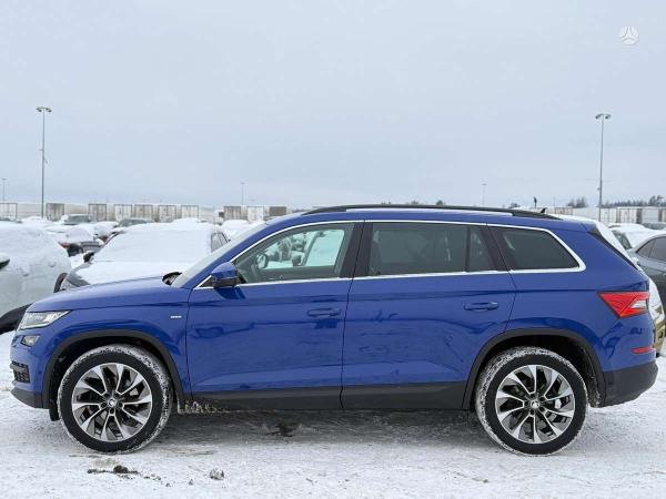 Blue Skoda Kodiaq 2021 in Vilnius, with an engine capacity of 1.50 L and mileage of 170 thousand km for 16600 €, photo 8 on AUTOMOTO.COM.LV