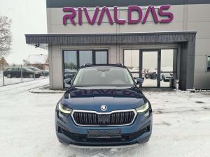 Blue Skoda Kodiaq 2021 in Siauliai, with an engine capacity of 1.97 L and mileage of 178 thousand km for 26608 €, photo  on AUTOMOTO.COM.LV
