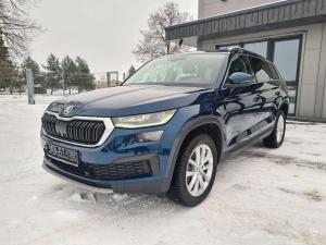 Blue Skoda Kodiaq 2021 in Siauliai, with an engine capacity of 1.97 L and mileage of 178 thousand km for 26608 €, photo 2 on AUTOMOTO.COM.LV