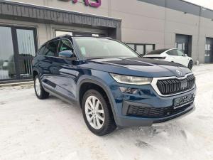 Blue Skoda Kodiaq 2021 in Siauliai, with an engine capacity of 1.97 L and mileage of 178 thousand km for 26608 €, photo 3 on AUTOMOTO.COM.LV