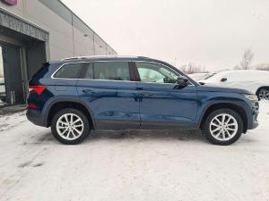 Blue Skoda Kodiaq 2021 in Siauliai, with an engine capacity of 1.97 L and mileage of 178 thousand km for 26608 €, photo 5 on AUTOMOTO.COM.LV