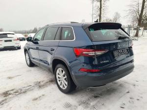 Blue Skoda Kodiaq 2021 in Siauliai, with an engine capacity of 1.97 L and mileage of 178 thousand km for 26608 €, photo 6 on AUTOMOTO.COM.LV