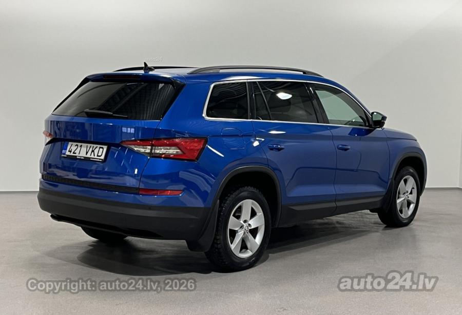 Blue Skoda Kodiaq 2021 in Tallinn, with an engine capacity of 2.00 L and mileage of 149 thousand km for 23900 €, photo 3 on AUTOMOTO.COM.LV