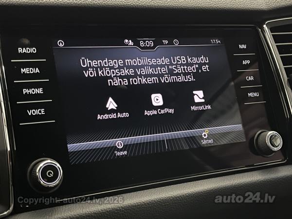 Синий Шкода Kodiaq 2021 в Таллин, объемом двигателя 2.00 л и пробегом 149 тыс. км за 23900 €, фото 8 на AUTOMOTO.COM.LV
