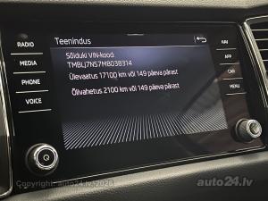 Blue Skoda Kodiaq 2021 in Tallinn, with an engine capacity of 2.00 L and mileage of 149 thousand km for 23900 €, photo 11 on AUTOMOTO.COM.LV