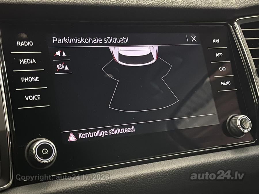 Blue Skoda Kodiaq 2021 in Tallinn, with an engine capacity of 2.00 L and mileage of 149 thousand km for 23900 €, photo 13 on AUTOMOTO.COM.LV