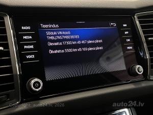Blue Skoda Kodiaq 2021 in Tallinn, with an engine capacity of 2.00 L and mileage of 125 thousand km for 24900 €, photo 11 on AUTOMOTO.COM.LV