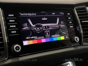 Blue Skoda Kodiaq 2021 in Tallinn, with an engine capacity of 2.00 L and mileage of 125 thousand km for 24900 €, photo 13 on AUTOMOTO.COM.LV