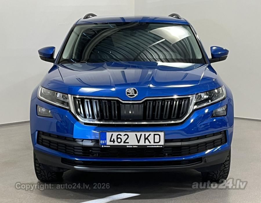 Blue Skoda Kodiaq 2021 in Tallinn, with an engine capacity of 2.00 L and mileage of 125 thousand km for 24900 €, photo 19 on AUTOMOTO.COM.LV