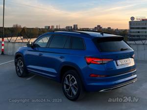 Синий Шкода Kodiaq 2021 в Таллин, объемом двигателя 2.00 л и пробегом 91 тыс. км за 28900 €, фото 4 на AUTOMOTO.COM.LV