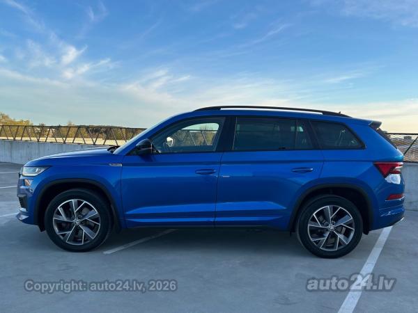 Синий Шкода Kodiaq 2021 в Таллин, объемом двигателя 2.00 л и пробегом 91 тыс. км за 28900 €, фото 5 на AUTOMOTO.COM.LV