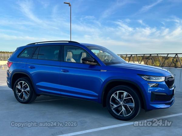 Синий Шкода Kodiaq 2021 в Таллин, объемом двигателя 2.00 л и пробегом 91 тыс. км за 28900 €, фото 7 на AUTOMOTO.COM.LV