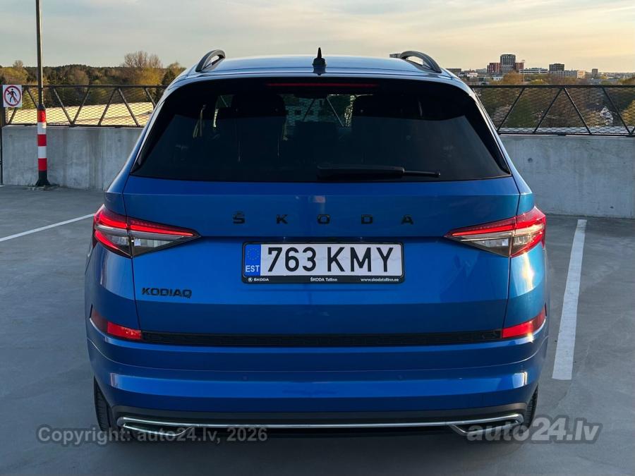 Синий Шкода Kodiaq 2021 в Таллин, объемом двигателя 2.00 л и пробегом 91 тыс. км за 28900 €, фото 10 на AUTOMOTO.COM.LV