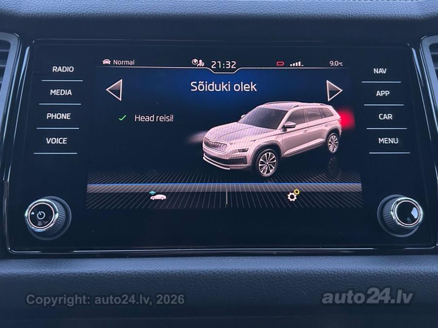 Синий Шкода Kodiaq 2021 в Таллин, объемом двигателя 2.00 л и пробегом 91 тыс. км за 28900 €, фото 21 на AUTOMOTO.COM.LV