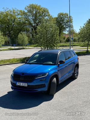 Zils Skoda Kodiaq 2021 Tallina, ar dzinēja tilpumu 2.00 L un nobraukumu 84 tūkst. km par 27000 €, foto 4 vietnē AUTOMOTO.COM.LV