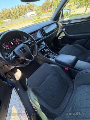 Zils Skoda Kodiaq 2021 Tallina, ar dzinēja tilpumu 2.00 L un nobraukumu 84 tūkst. km par 27000 €, foto 18 vietnē AUTOMOTO.COM.LV