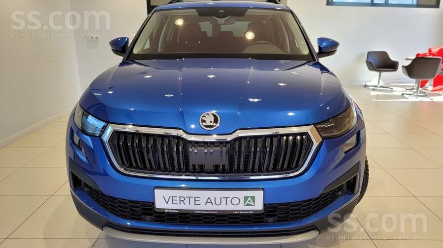 Синий Шкода Kodiaq 2021 в Рига, объемом двигателя 1.50 л и пробегом 50 тыс. км за 25690 €, фото 3 на AUTOMOTO.COM.LV