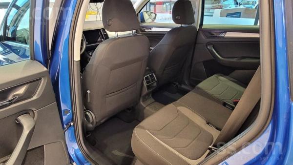 Blue Skoda Kodiaq 2021 in Riga, with an engine capacity of 1.50 L and mileage of 50 thousand km for 25690 €, photo 8 on AUTOMOTO.COM.LV