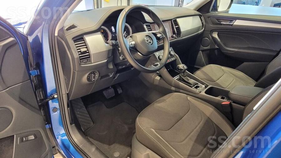 Синий Шкода Kodiaq 2021 в Рига, объемом двигателя 1.50 л и пробегом 50 тыс. км за 25690 €, фото 10 на AUTOMOTO.COM.LV