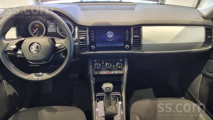 Синий Шкода Kodiaq 2021 в Рига, объемом двигателя 1.50 л и пробегом 50 тыс. км за 25690 €, фото 11 на AUTOMOTO.COM.LV