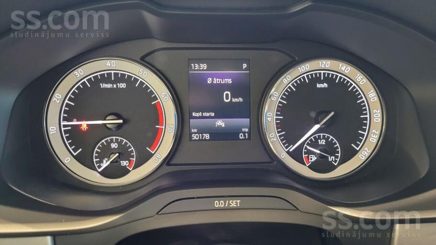 Синий Шкода Kodiaq 2021 в Рига, объемом двигателя 1.50 л и пробегом 50 тыс. км за 25690 €, фото 13 на AUTOMOTO.COM.LV